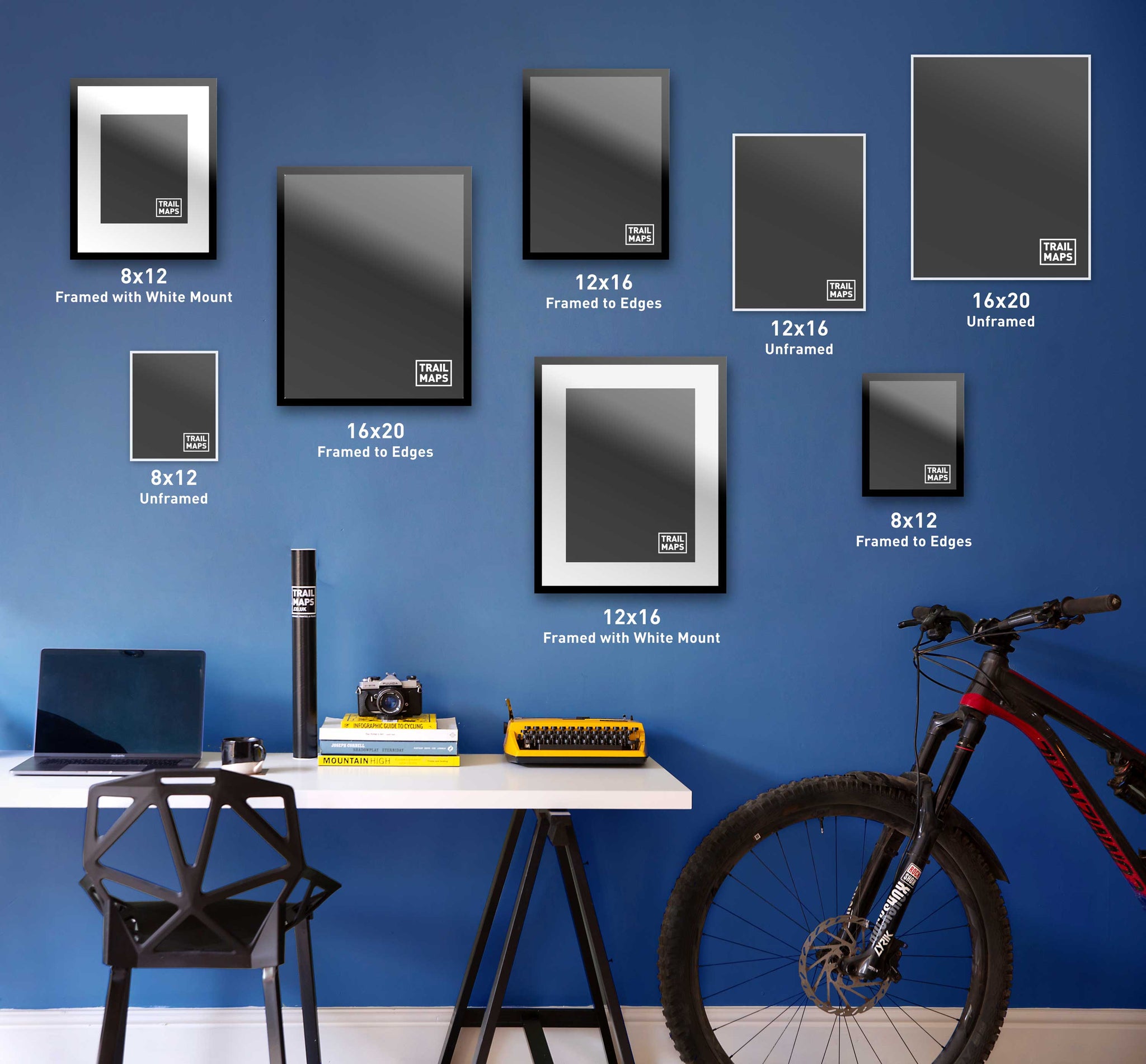 Tarland Mountain Bike Art Print – TrailMaps