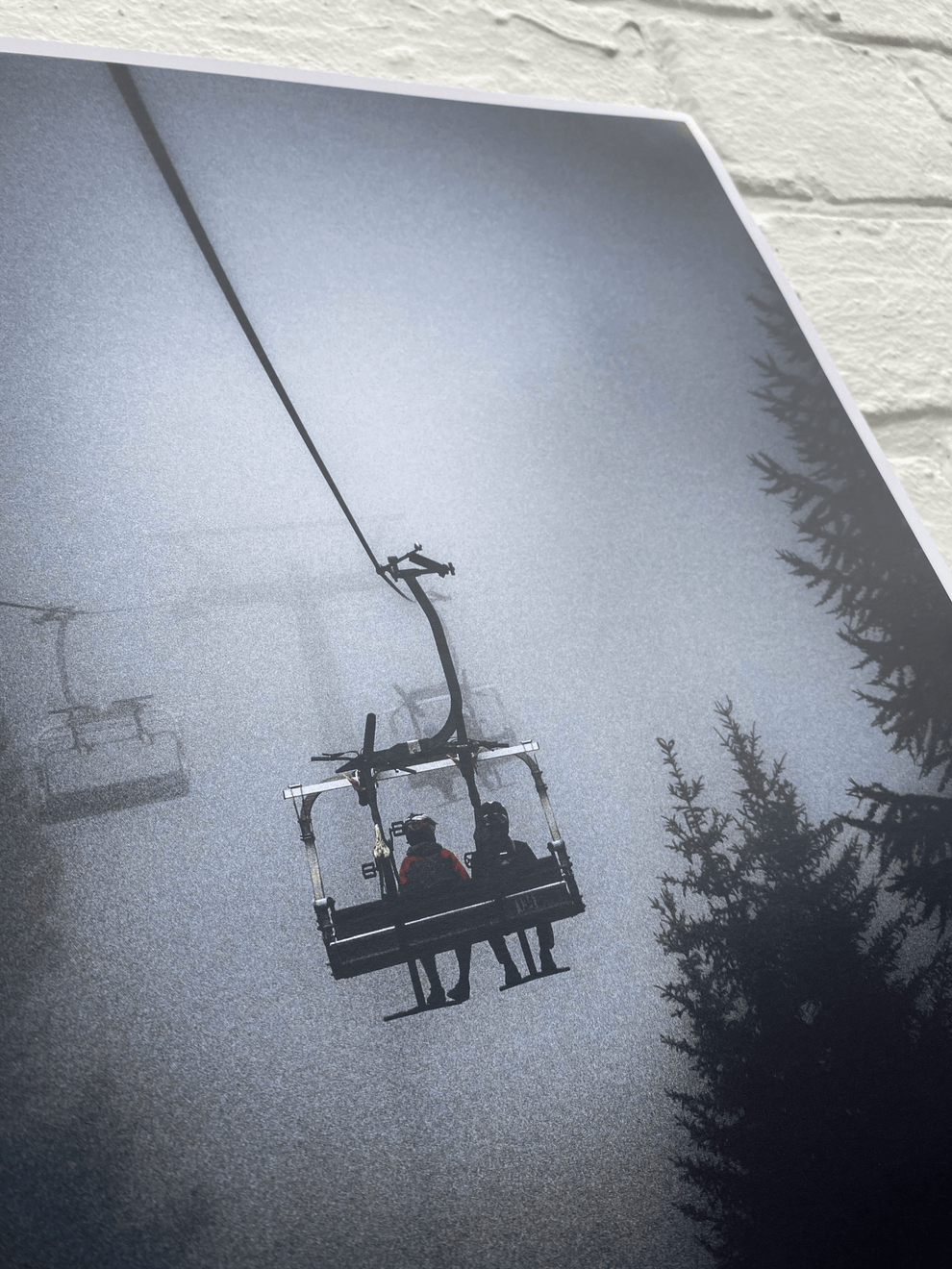 Chair Lifts - MTB Art Print – TrailMaps