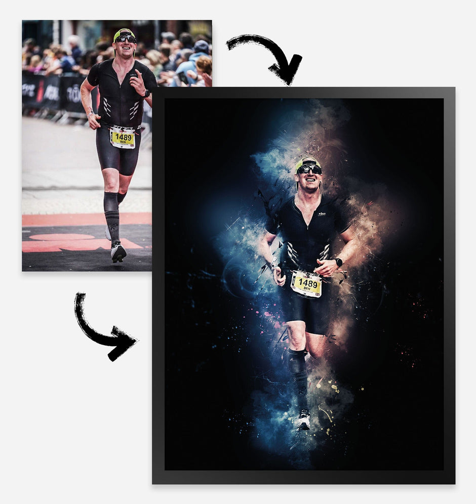 Running Art Prints – TrailMaps